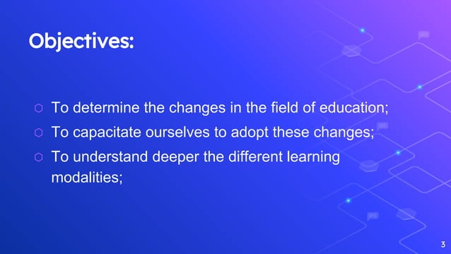 Assessing the Use of Learning Delivery Modalities | PPTX | Online ...