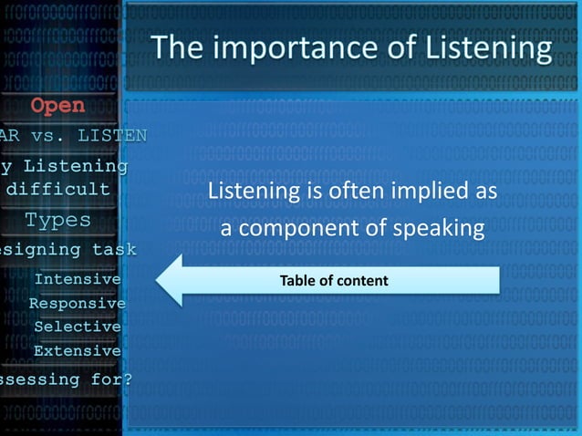 Assessing listening | PPT