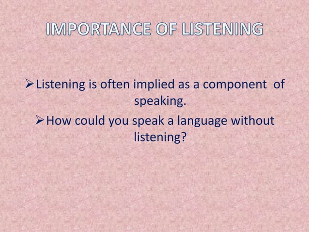 Assessing listening | PPTX | Educational Assessment | Education