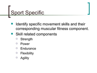 Assessing muscular fitness | PPT