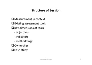 Assessing Public Administration Performance: Making best use of existing assessment tools | PPT