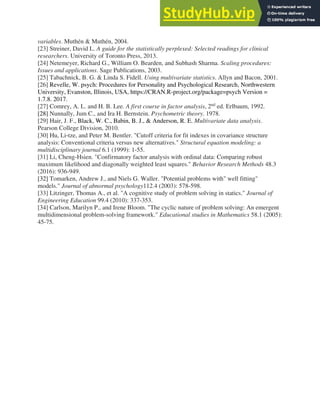 Assessing Problem-Solving Strategy Use By Engineering Undergraduates | PDF