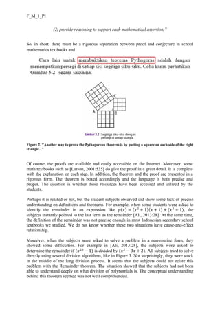 Assessing proving ability - CoSMEd 2013 | PDF | Standardized Testing ...
