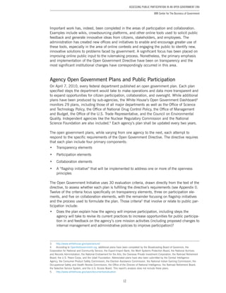 Assessing Public Participation in an Open Government Era | PDF