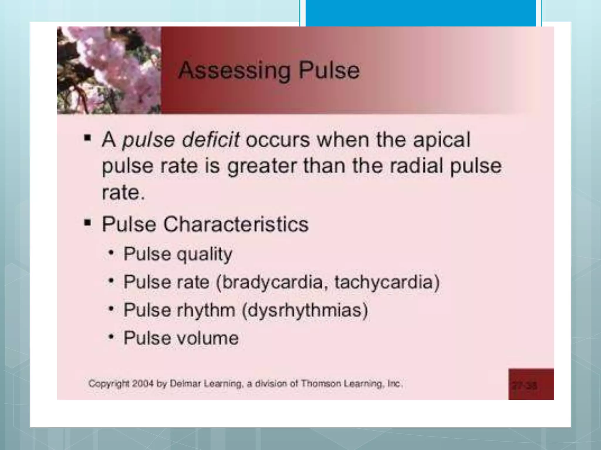 Assessing Radial Pulse | PPTX