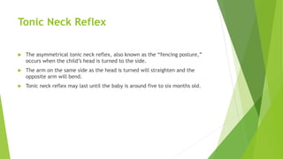 Assessing Reflexes of children in paediatrics pptx | PPTX