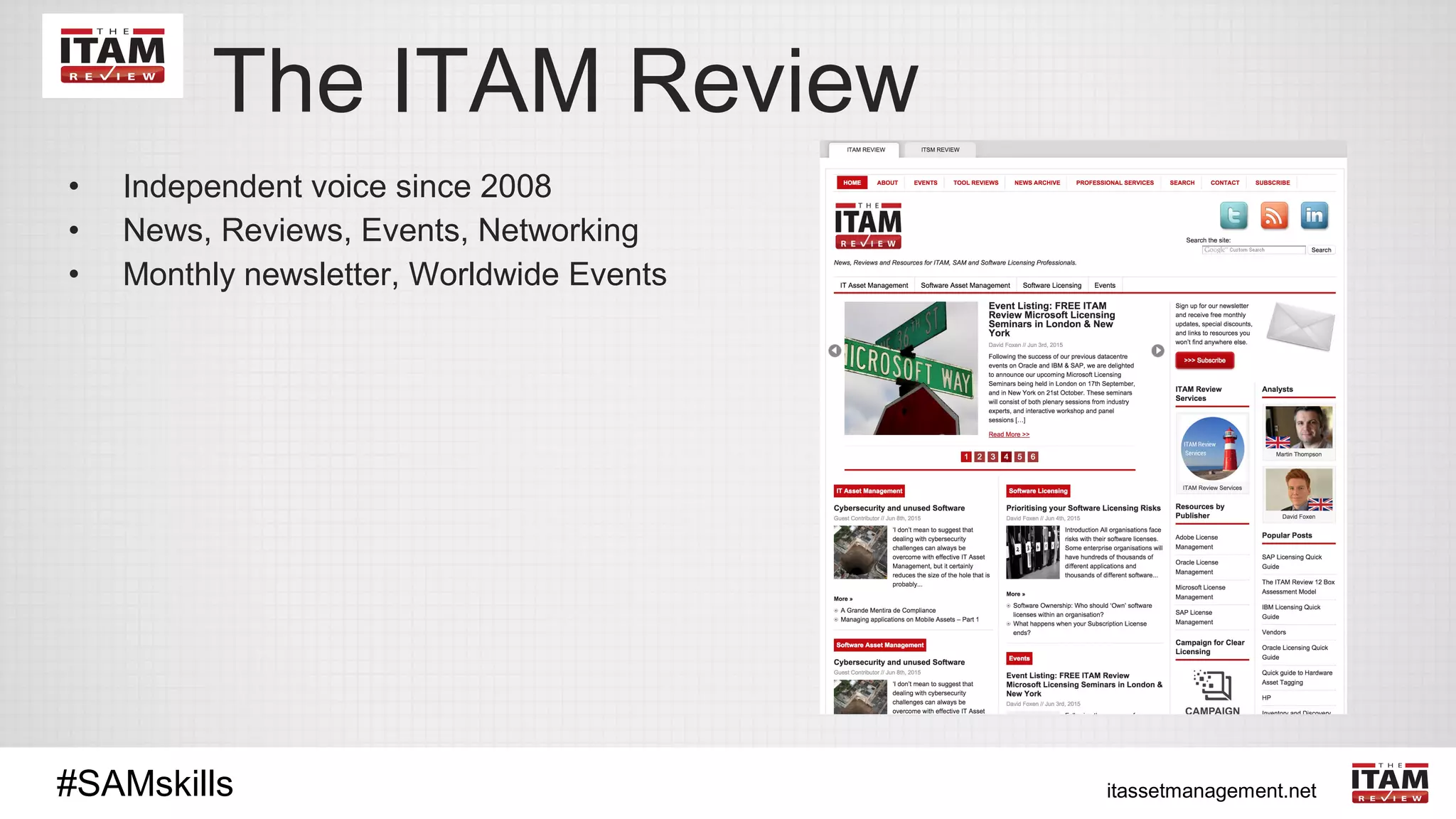 Assessing SAM Maturity | PPT