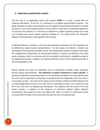 Assessing spatial heterogeneity | PDF | Geography | Science