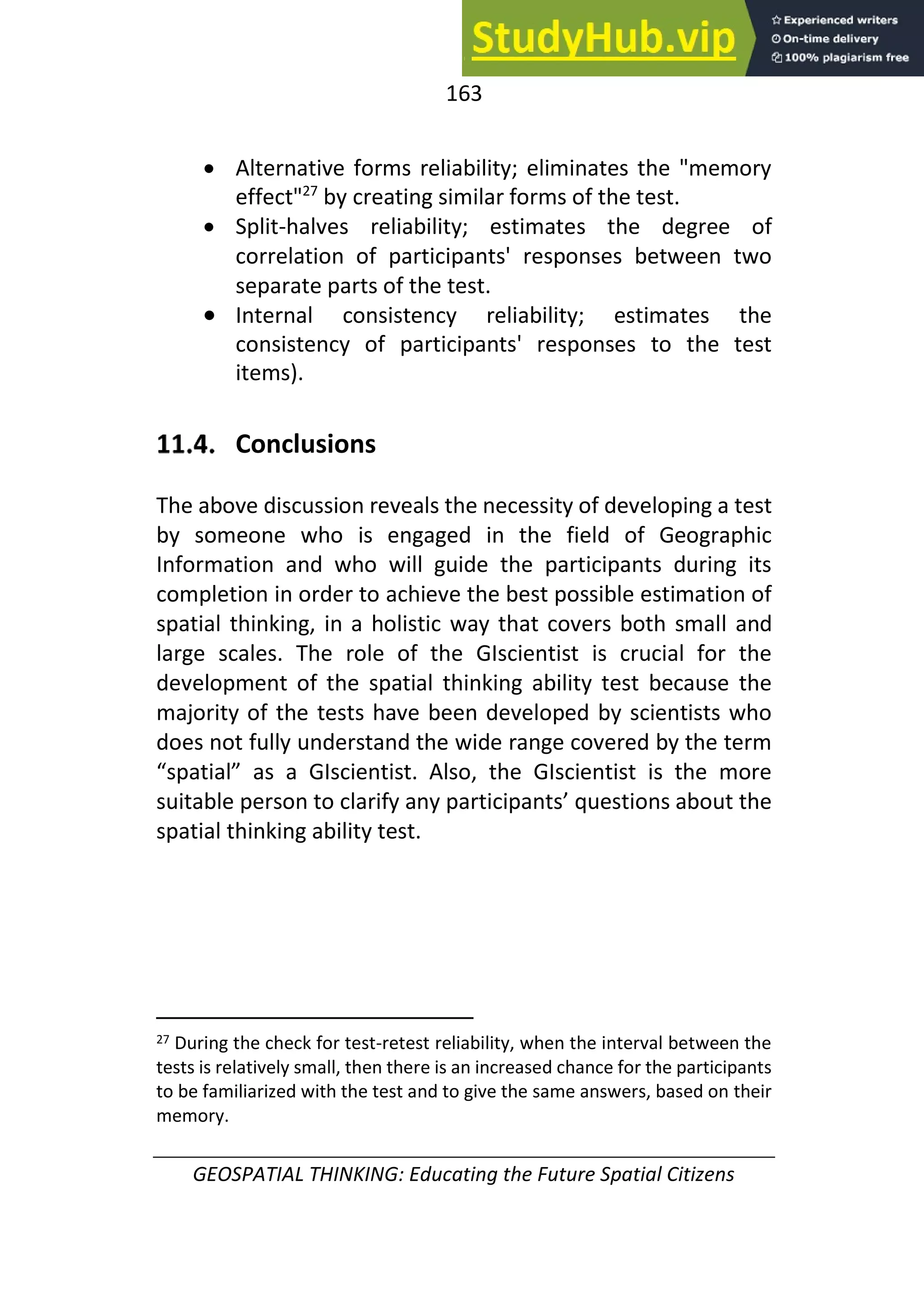 Assessing Spatial Thinking Ability | PDF