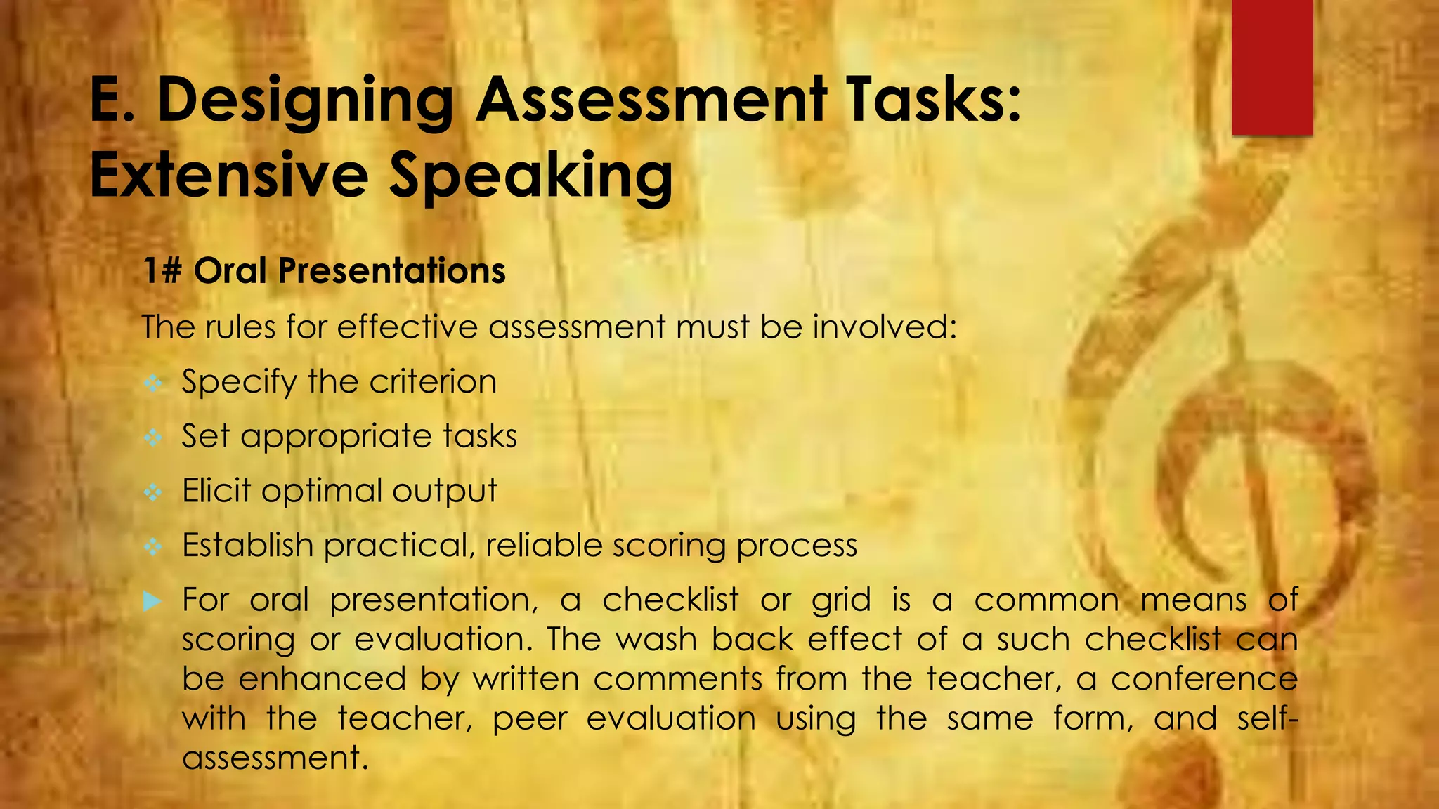 Assessing Speaking | PPTX