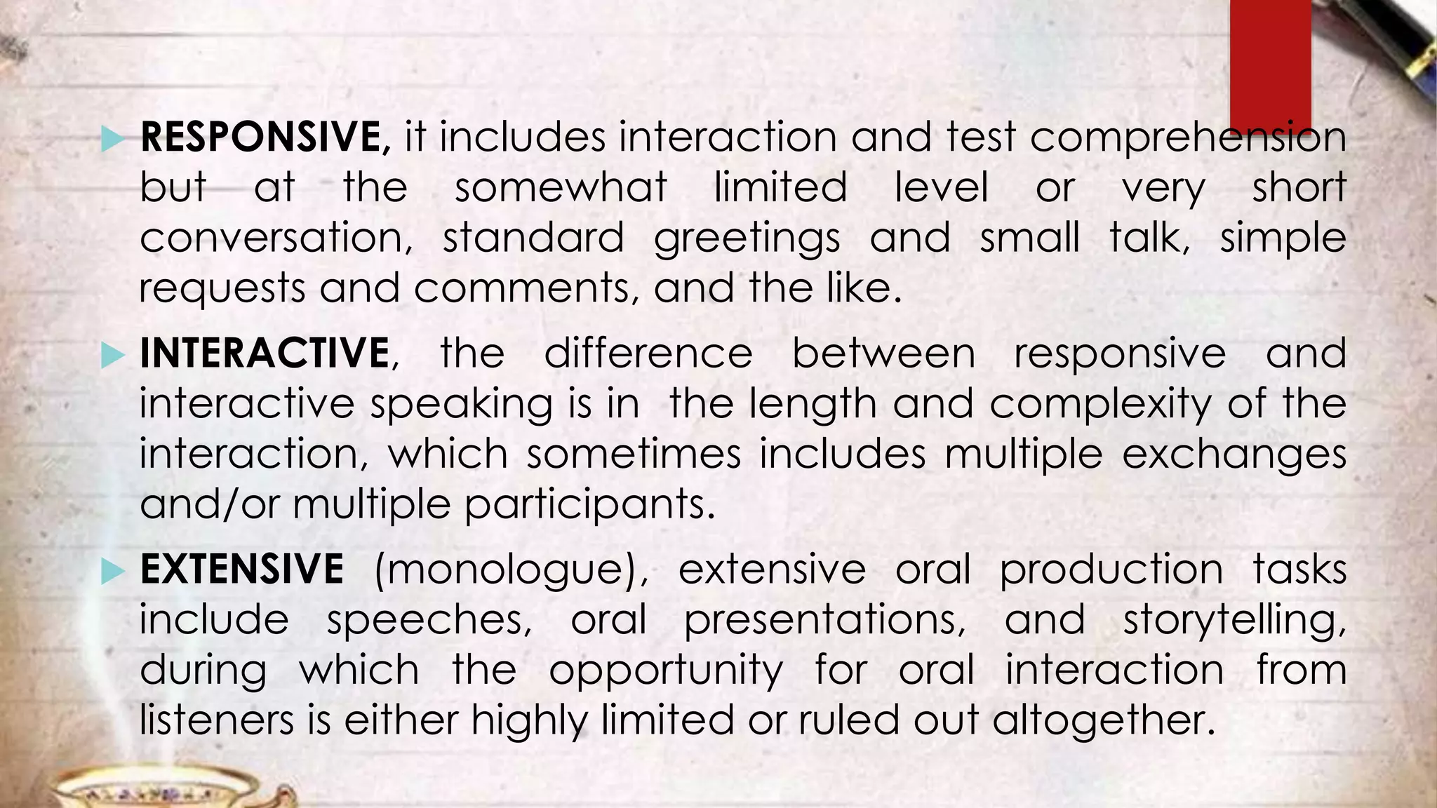Assessing Speaking | PPTX