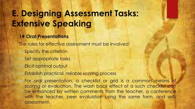 Assessing Speaking | PPTX