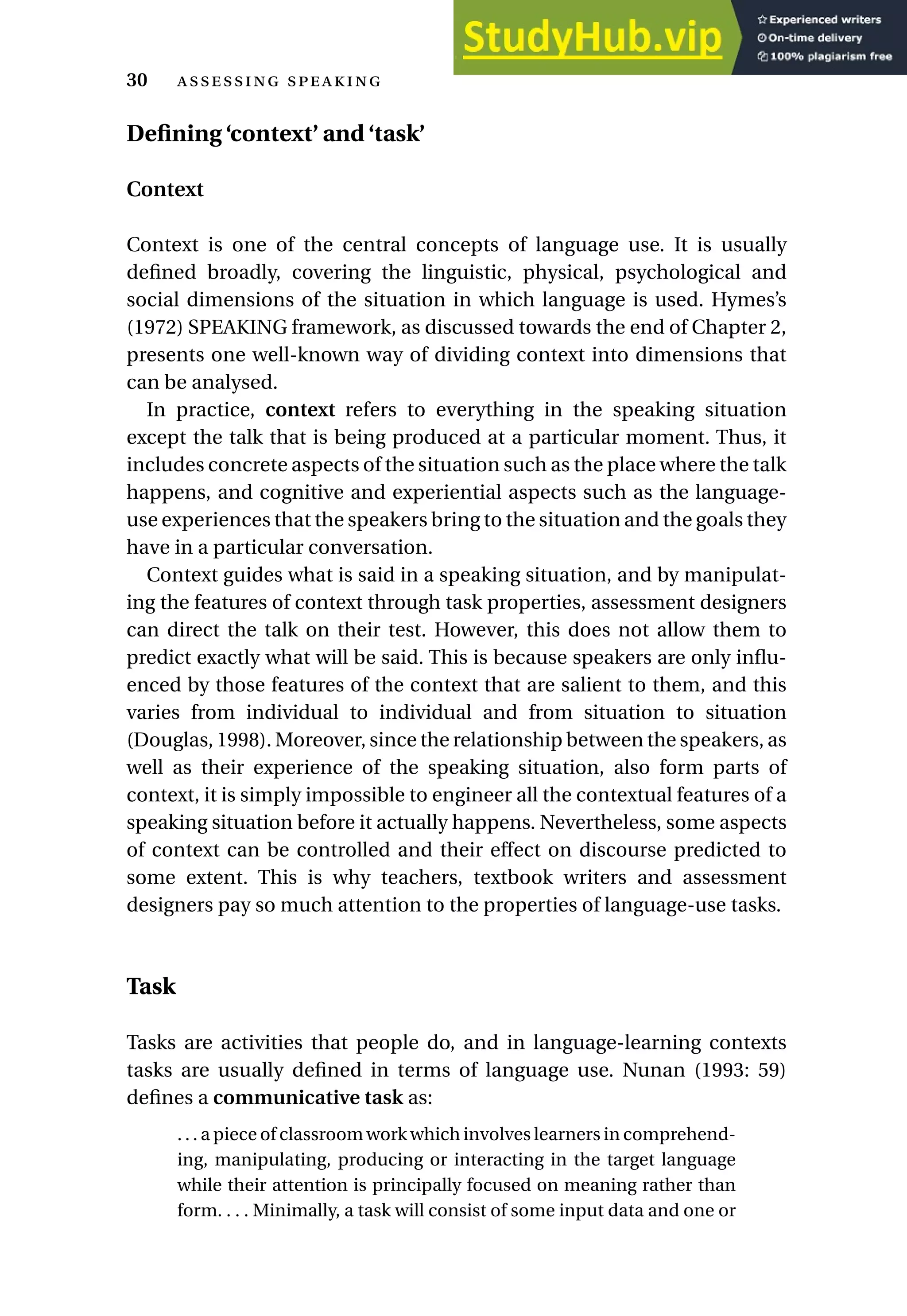 Assessing Speaking Cambridge Language Assessment | PDF