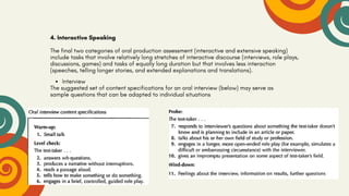 Assessing Speaking .pdf | Standardized Testing | Educational Assessment