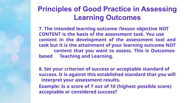 Assessing Student Learning Outcomes Report by Nersy.pptx