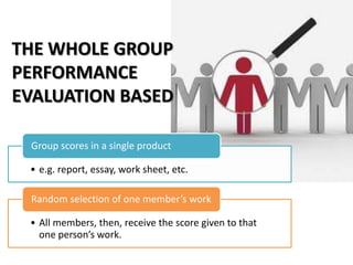 Assessing Students in Cooperative Learning | PPTX