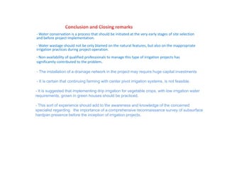 Assessing subsurface hardpan and pond formation | PDF