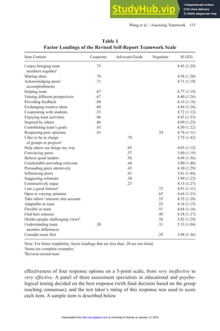Assessing Teamwork Skills A Multi-Method Approach | PDF | Standardized ...