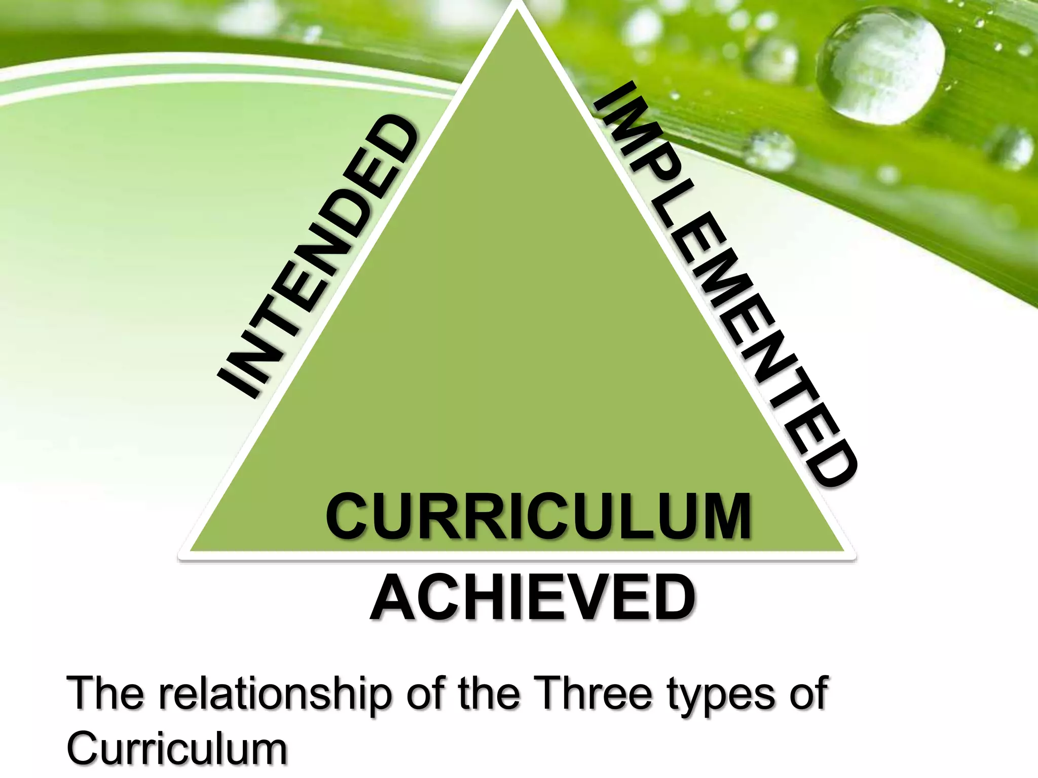 Assessing the curriculum | PPTX