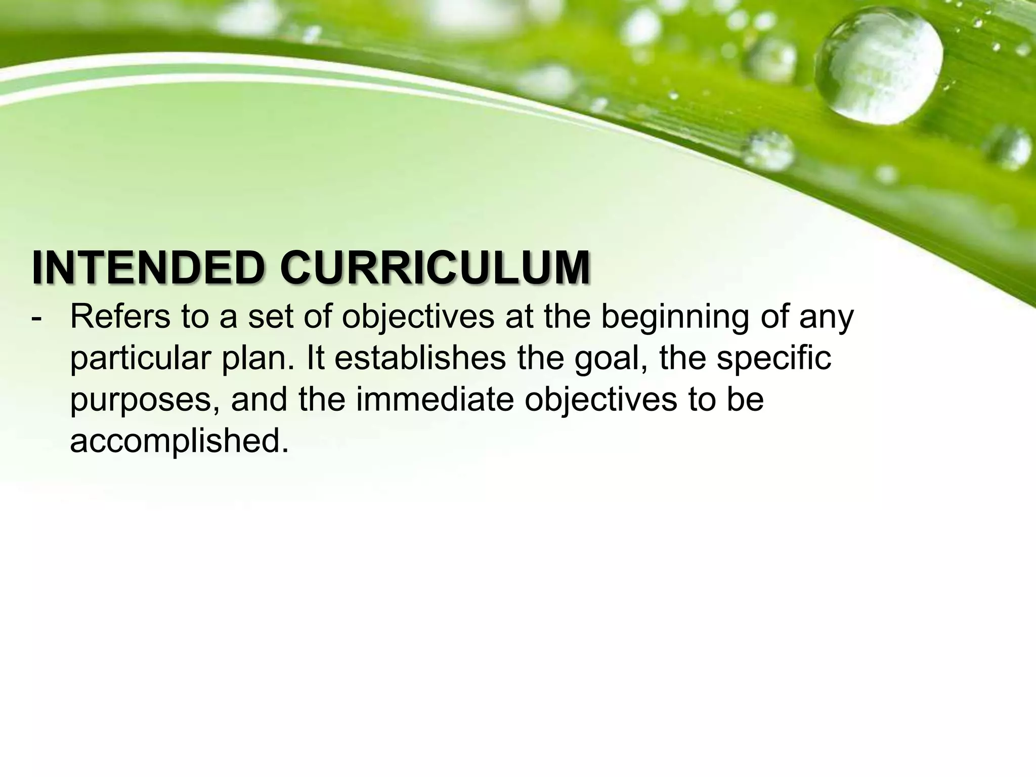 Assessing the curriculum | PPTX