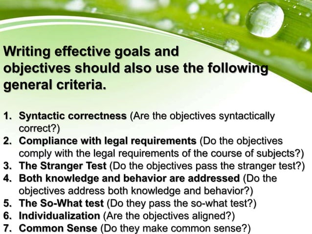 Assessing the curriculum | PPTX