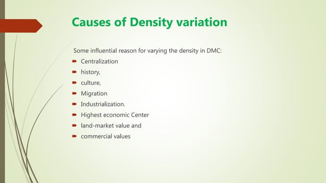 Population Density Model In Dhaka Metropolitan City | PPT