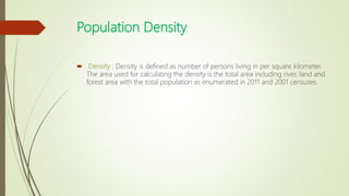 Population Density Model In Dhaka Metropolitan City | PPTX