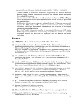 Assessing the Impact of Technological & Cultural Elements of the i-CLAP ...