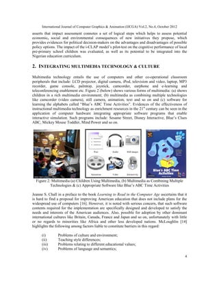 Assessing the Impact of Technological & Cultural Elements of the i-CLAP ...