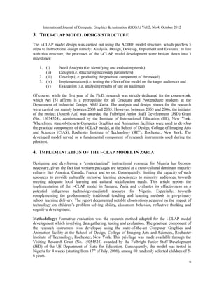 Assessing the Impact of Technological & Cultural Elements of the i-CLAP ...