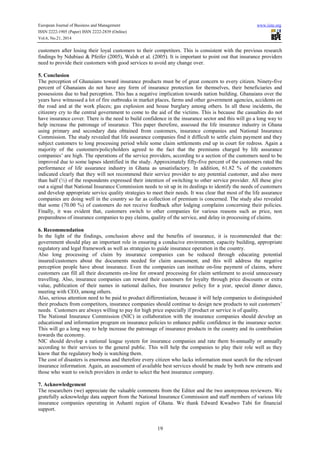 Assessing the life insurance industry in ghana | PDF