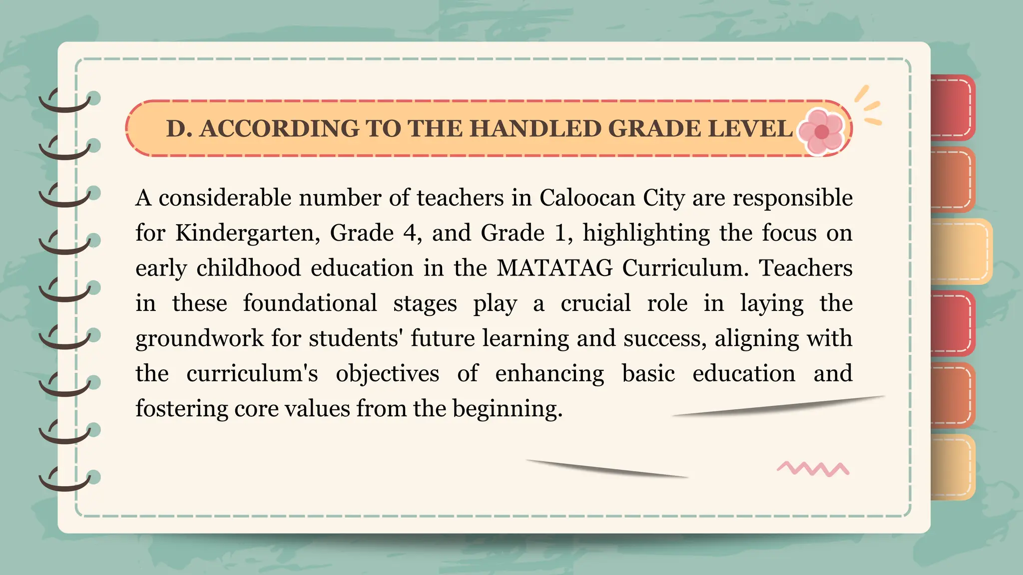 Research on MATATAG CURRICULUM: Assessing the Readiness of Elementary ...