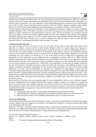 Assessing the role of organized in-store visual-display determinants | PDF