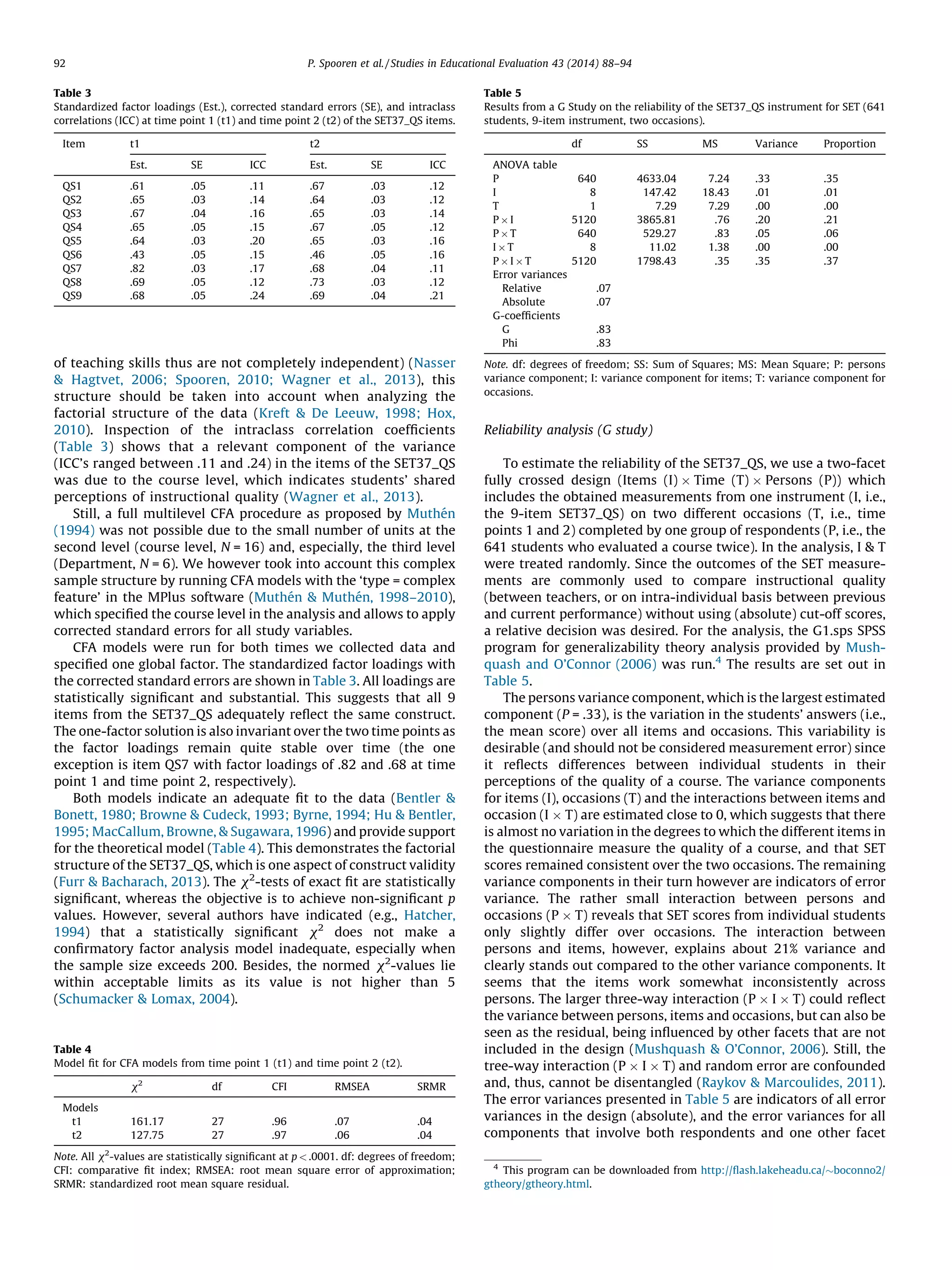 Assessing the validity and reliability | PDF