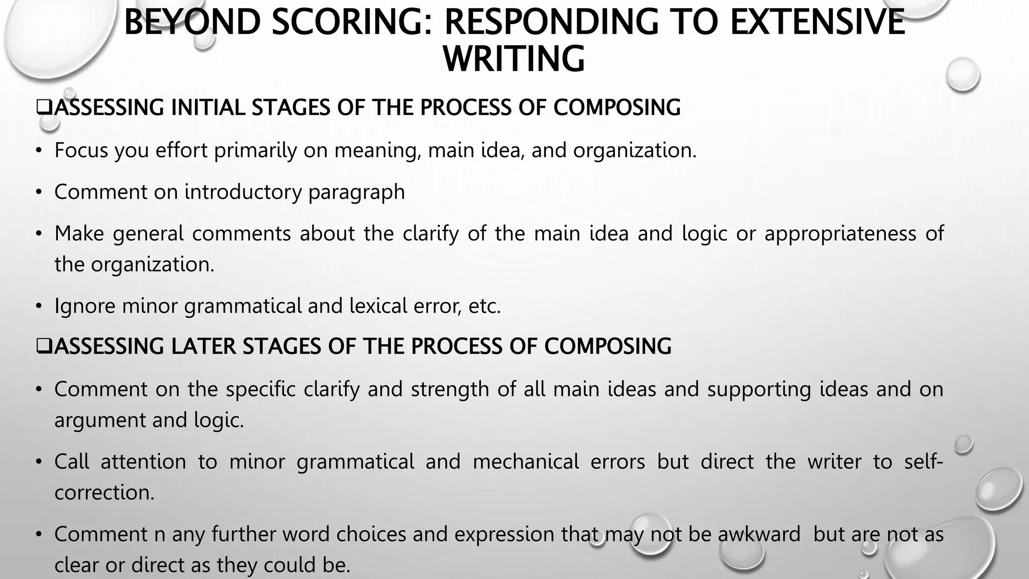 Assessing Writing | PPTX