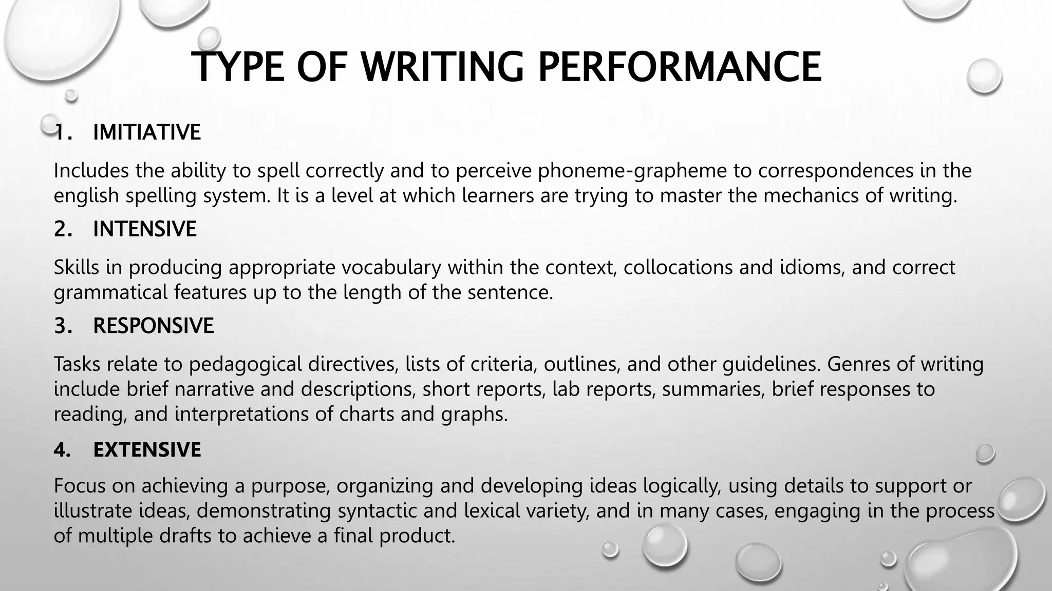 Assessing Writing | PPTX