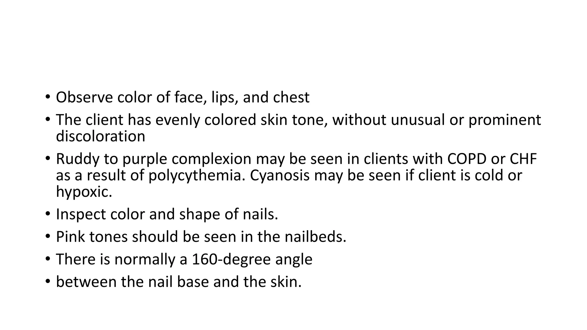 Assessing the Thorax and Lungs presentation | PPTX