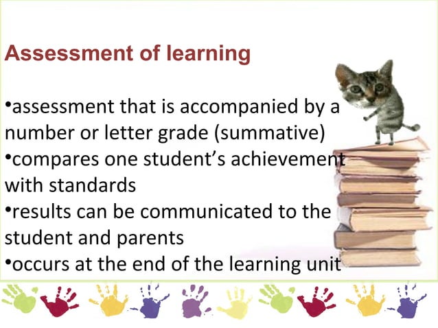 Assessment of Learning | PPT