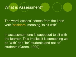 Assessment | PPT