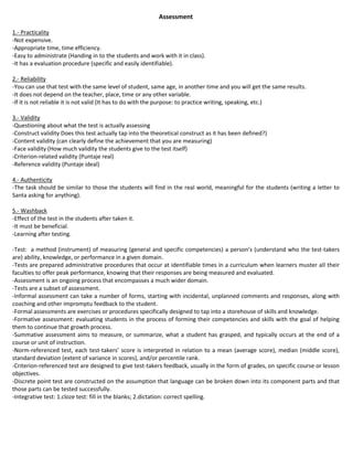 Assessment by Brown | DOCX