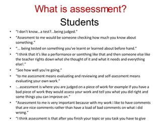 Assessment | PPT