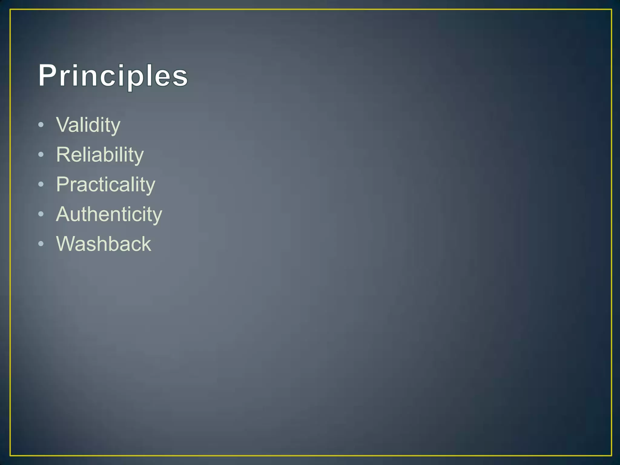 Assessment in language teaching | PPTX