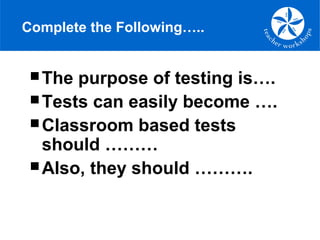 Assessment of Oral language proficiency | PPT