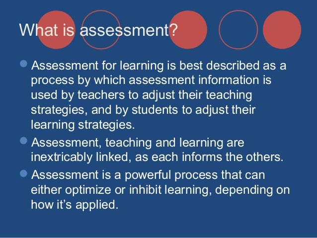 Assessment