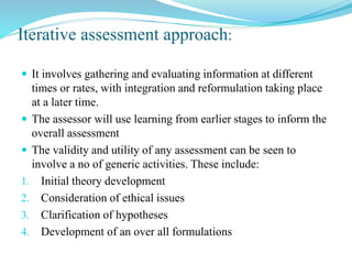 Assessment frensic psychology | PPTX