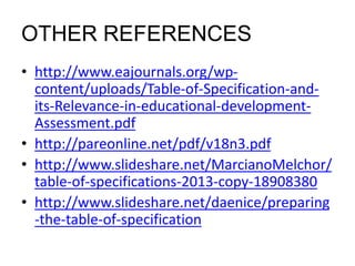 preparing a TOS | PPTX