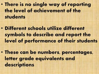 Assessment of Learning 2 | PPTX