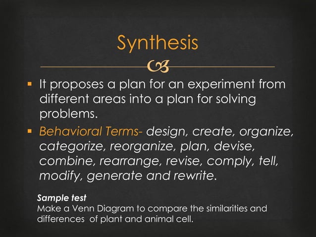 Chapter 5 Cognitive, Psychomotor and Affective Domains of Objectives as ...