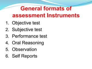 The Principle of Appropriateness of Assessment | PPTX