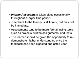 Assessment in Education | PPTX